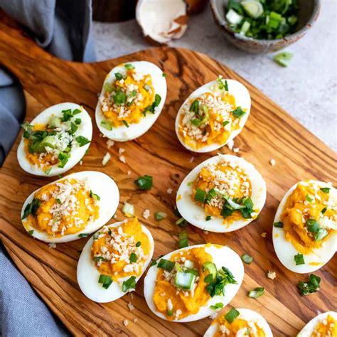 Spicy Deviled Eggs
