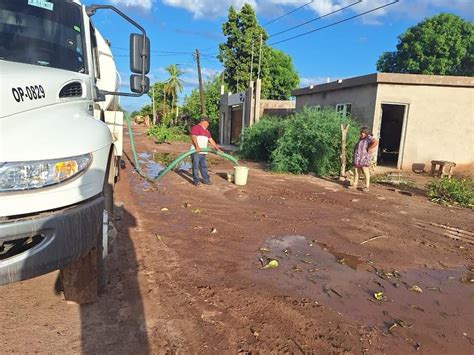 Llevan Pipas A Comunidades Rurales De Ahome Que Aún No Tienen Agua