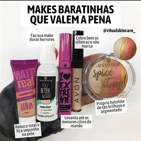 Pin De Márcia Nicolino Em Como Se Maquiar Produtos De Maquiagem