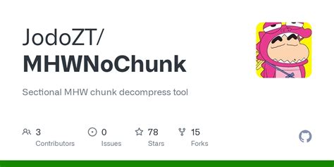 Github Jodoztmhwnochunk Sectional Mhw Chunk Decompress Tool