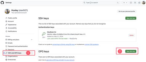 Github使用GPG对Commit进行签名 Huxley s Blog