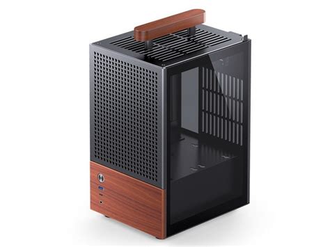 乔思伯发布 T6 Itx 迷你机箱，胡桃木材质，带木提手、内超紧凑结构 发烧友