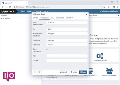 cómo instalar pgadmin en linux moyens i o