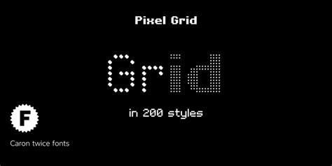 Pixel Grid Font Webfont And Desktop Myfonts Pixel Fonts Myfonts
