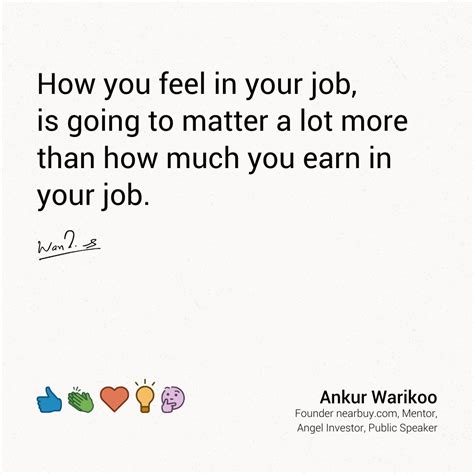 After A Point In Your Career This Is The Most Important Thing One