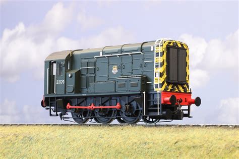 Dapol Finescale O Gauge Class 08 Shunter Br Green With Wasp Stripes No Ellis Clark Trains