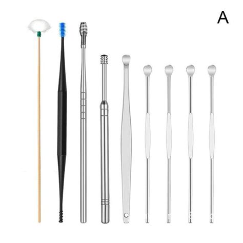 Stks Set Spiraal Oor Pick Wax Remover Cleaner Za Grandado