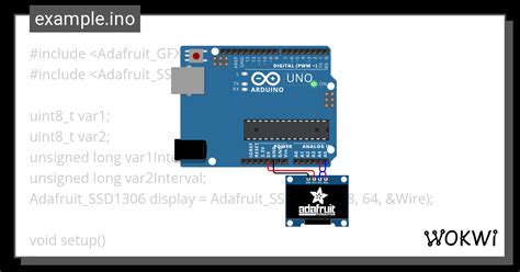ssd1306 wokwi esp32 stm32 arduino simulator