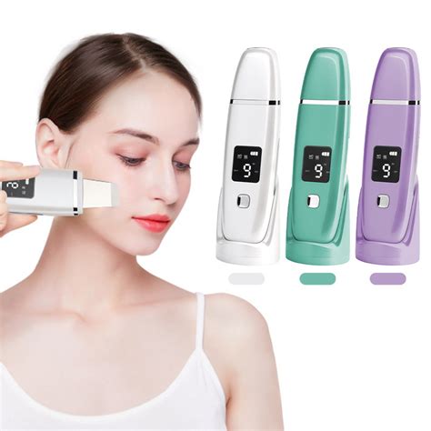 Badu Bg Ултразвукова вибрация Премахване на черни точки Дълбоко почистване Скрубер за кожата на