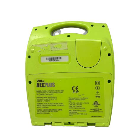 Zoll Aed Plus Incomplete Recycled Aed — Aed Lab