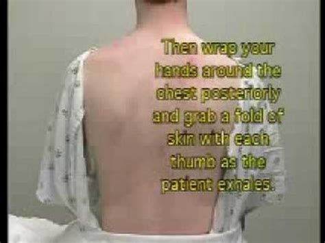 Respiratory Physical Assessment YouTube