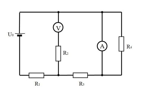Определите показание амперметра и вольтметра Приборы идеальные Школьные Знания Com