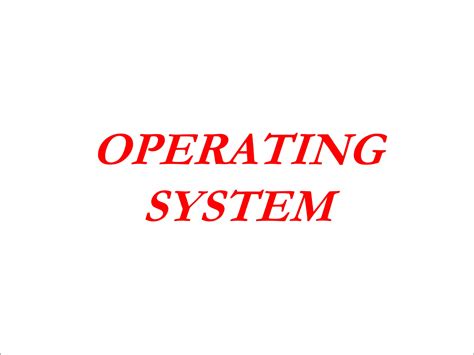 Library And Information Science Operationg System Ppt