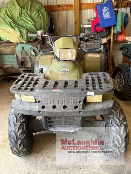 Polaris Sportsman 400 Atv 4x4 400cc Green Mclaughlin Auctioneers