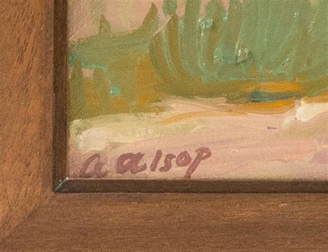 Lot Adele Alsop Utah Contemporary Landscape Likely Utah Oil On Canvas 20 X 25 Framed