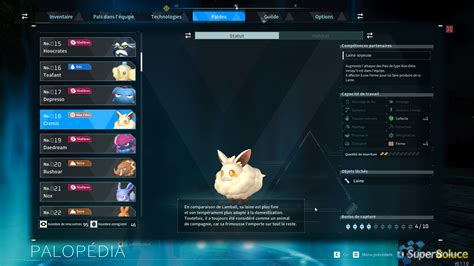 N°18 Cremis Soluce Palworld Supersoluce