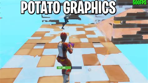 How To Get Potato Graphics On Fortnite Youtube