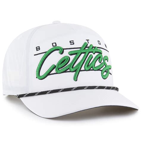 Celtics 47 Condor White Hitch Cap Boston Proshop