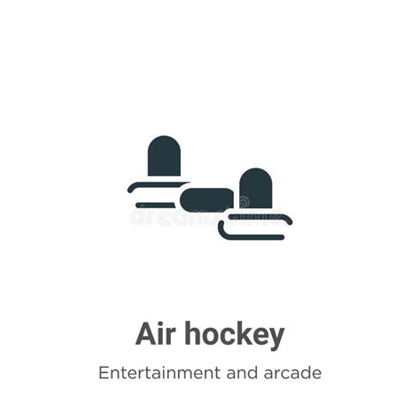 Air Hockey Vector Icon On White Background Flat Vector Air Hockey Icon Symbol Sign From Modern