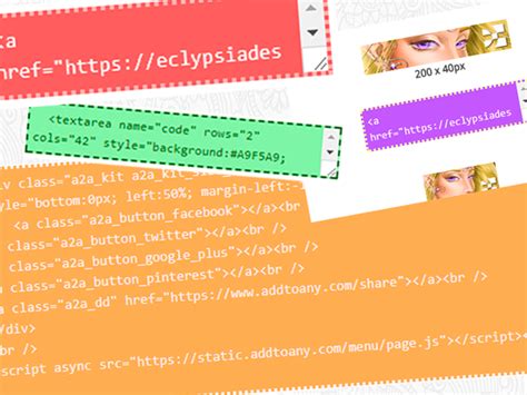 Caixa Para Códigos Html Textarea Para Os íntimos Coloridas E Legais ~ Eclypsia Artdesign