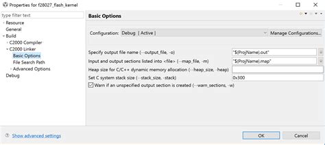 Tms320f28027 How Can I Know The Actual Size Of The Stack Under Ccs Debug Mode C2000