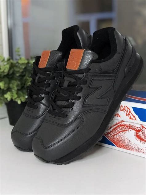 Купить кроссовки New Balance 574 черные с доставкой в СПБ