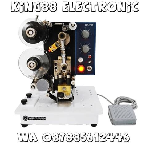Jual SEMI AUTO CODING MACHINE WIRAPAX HP 280 MESIN CODING SEMI AUTO Shopee Indonesia