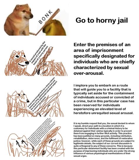 Increasingly Horrny Go To Horny Jail Know Your Meme
