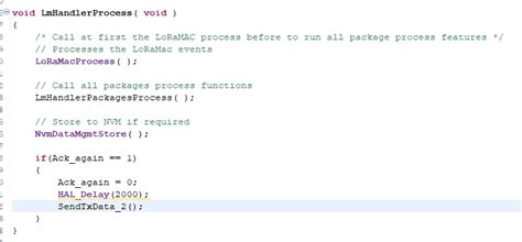 Solved Regarding Transmitting Data Packets Using Lora Cm