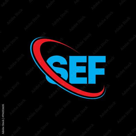 Sef Logo Sef Letter Sef Letter Logo Design Initials Sef Logo Linked