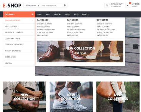 Template shop bán hàng thời trang html css tải miễn phí
