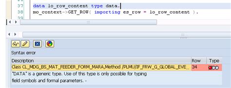 Solved How To Invoke Method With Exporting Any Sap Community
