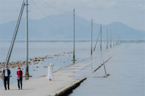 うとびよりあたたかさを感じる宇土の旅を提案長部田海床路 うとびよりあたたかさを感じる宇土の旅を提案