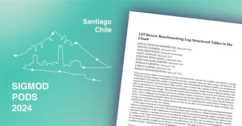 Lst Bench A New Benchmark Tool For Open Table Formats In The Data Lake