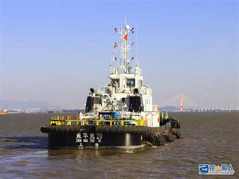 航通船业承建5000匹全回转拖轮顺利试航 龙de船人