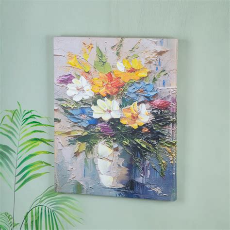 Картина Ваза с цветя S Ts Bg