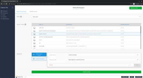 Apache Camel K Development Inside Eclipse Che Iteration 1 Red Hat