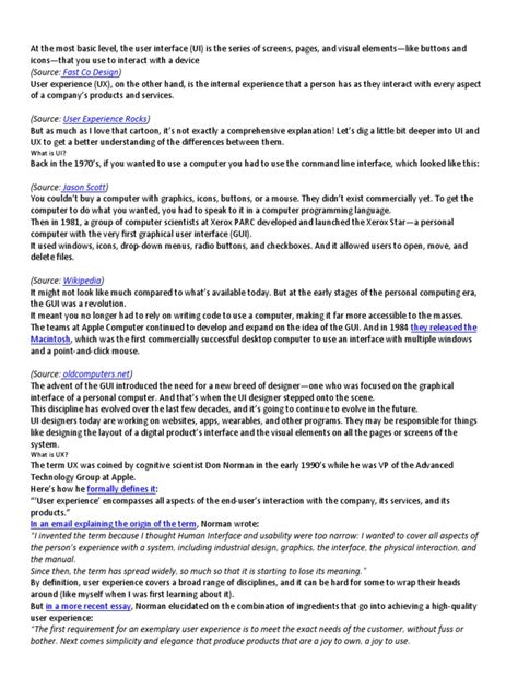 Diff Ui Ux Pdf Graphical User Interfaces User Interface