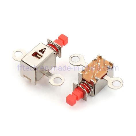 China Factory Supply Dip Type Right Angle Pcb Push Switch Self Latching
