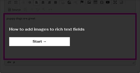 How To Add Images To Rich Text Fields