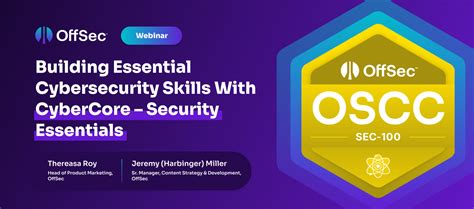 Building Essential Cybersecurity Skills With Cybercore Security Essentials