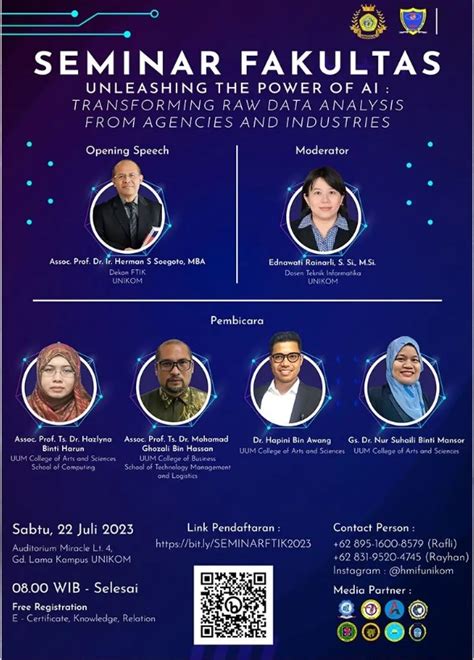 Seminar Ftik Unikom Mengusung Tema Unleashing The Power Of Ai Transforming Raw Data Analysis