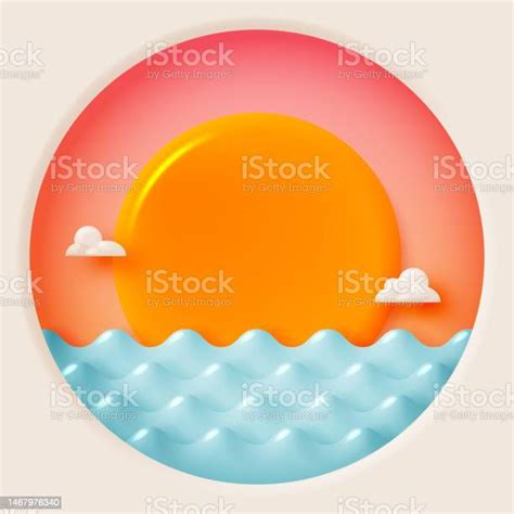 여름철 바다와 햇살 가리기에 대한 스톡 벡터 아트 및 기타 이미지 가리기 계절 광고 Istock