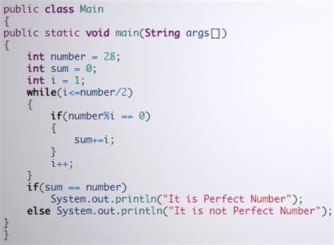 Perfect Number Program For Java UpGrad Blog