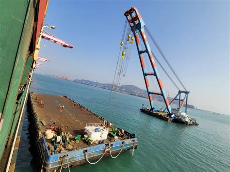 공사실적 한진신항 본선 하역작업2023년3월11일 Hmm