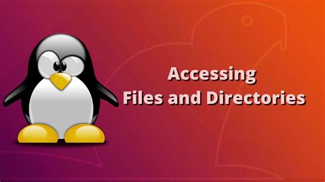 Linux Command Line Accessing Files An Directories In Hindi Youtube