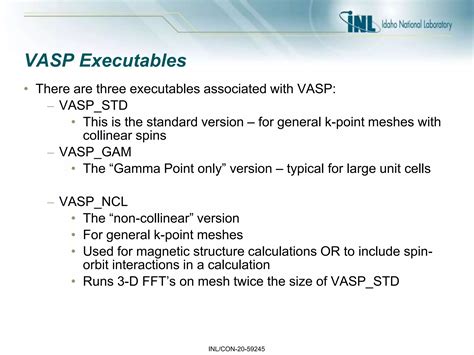 Vasp Tutorial Pptx