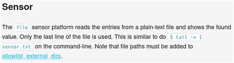 First Sensor Tutorial Configuration Home Assistant Community