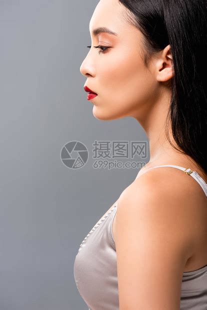 美丽的亚洲女侧面高清图片下载 正版图片503353394 摄图网
