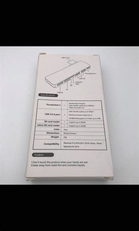 Raycue USB C Hub Type C Hub Adapter In Multifunctional Docking Station Computers Tech